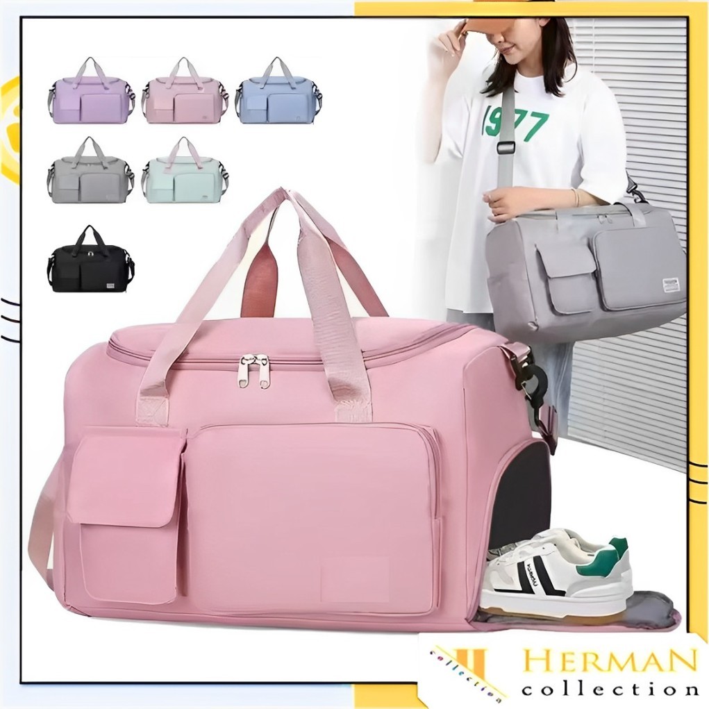 Jual HC Tas Travel Besar Lipat 7027 Hand Carry Organizer Koper Travel ...