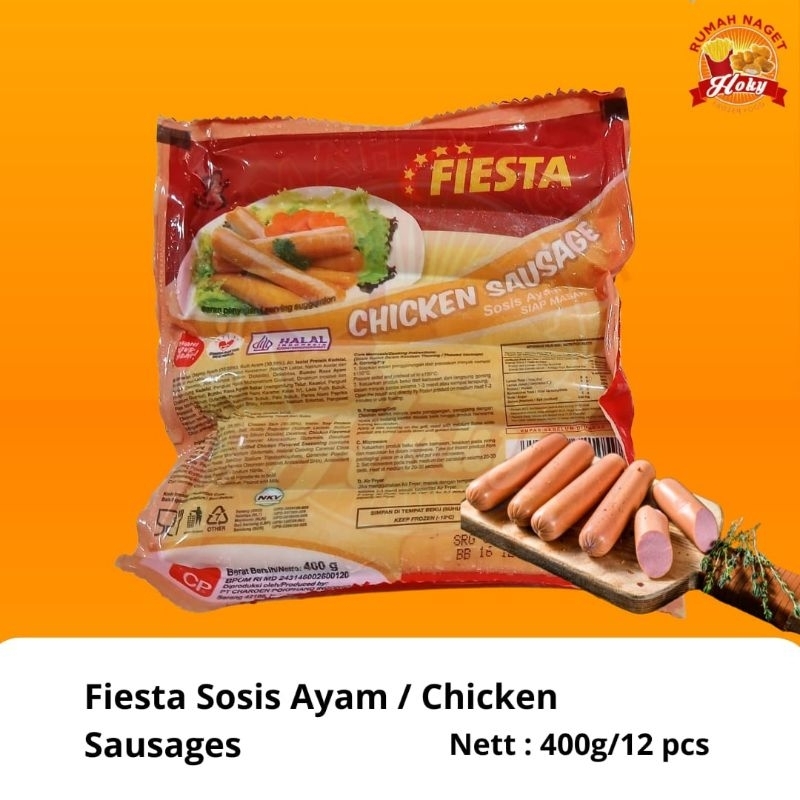 Jual Fiesta Sosis Ayam / Chicken Sausages 400g | Shopee Indonesia