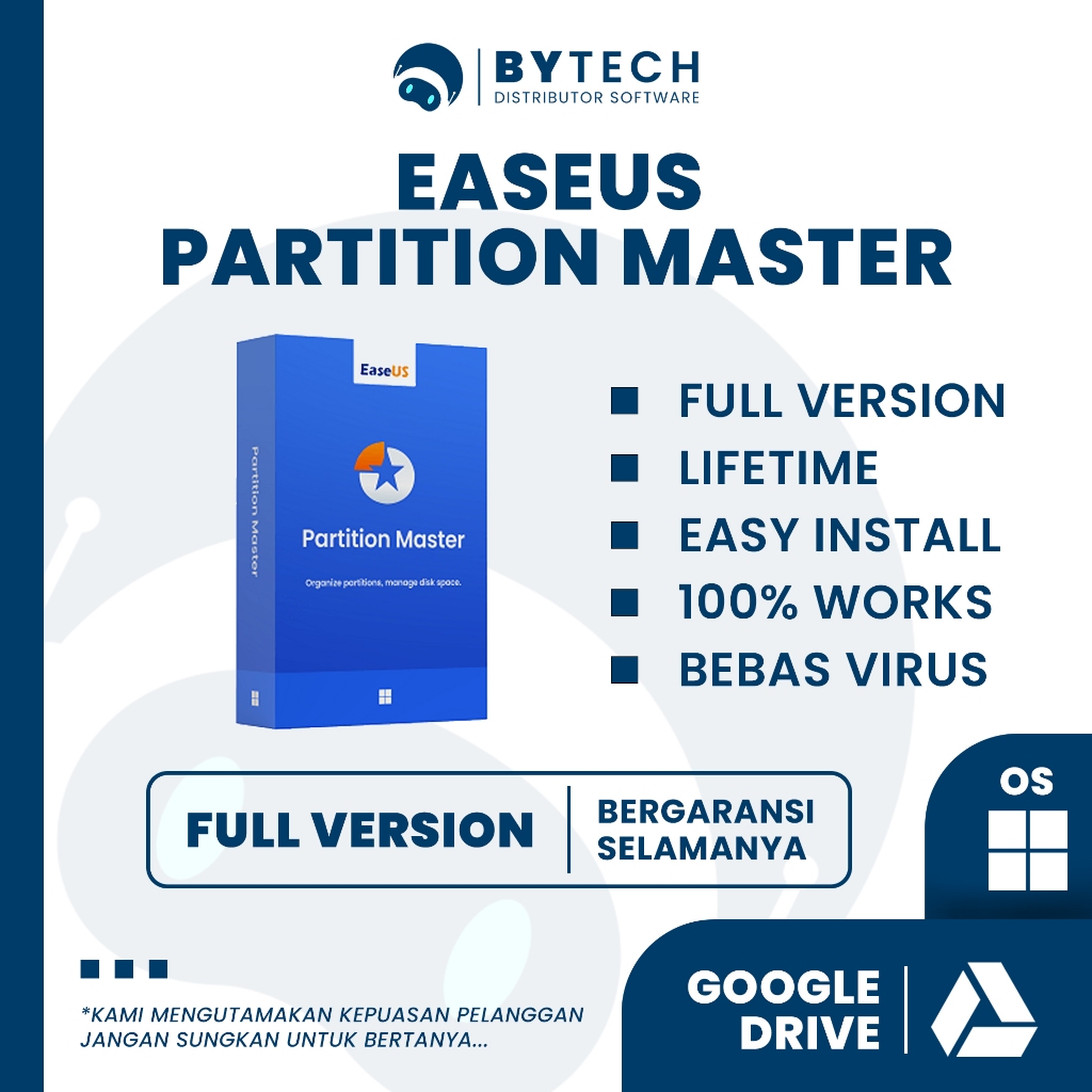 Jual EaseUS Partition Master | Windows | Shopee Indonesia
