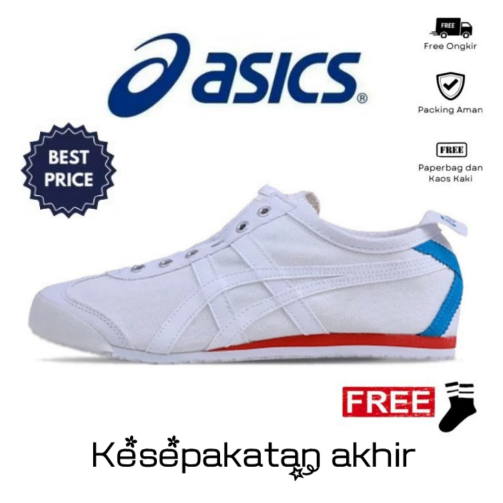 Jual asics Onitsuka Tiger TOKUTEN SLIP-ON one-step German training ...