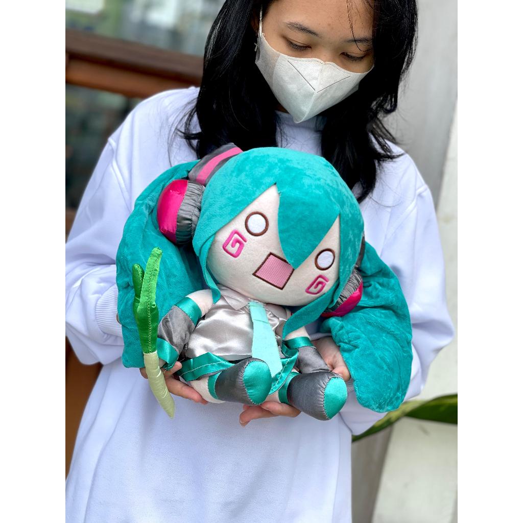Jual Boneka Hatsune Miku Doll Miku 01 Vocaloid Plush Doll Project Diva ...