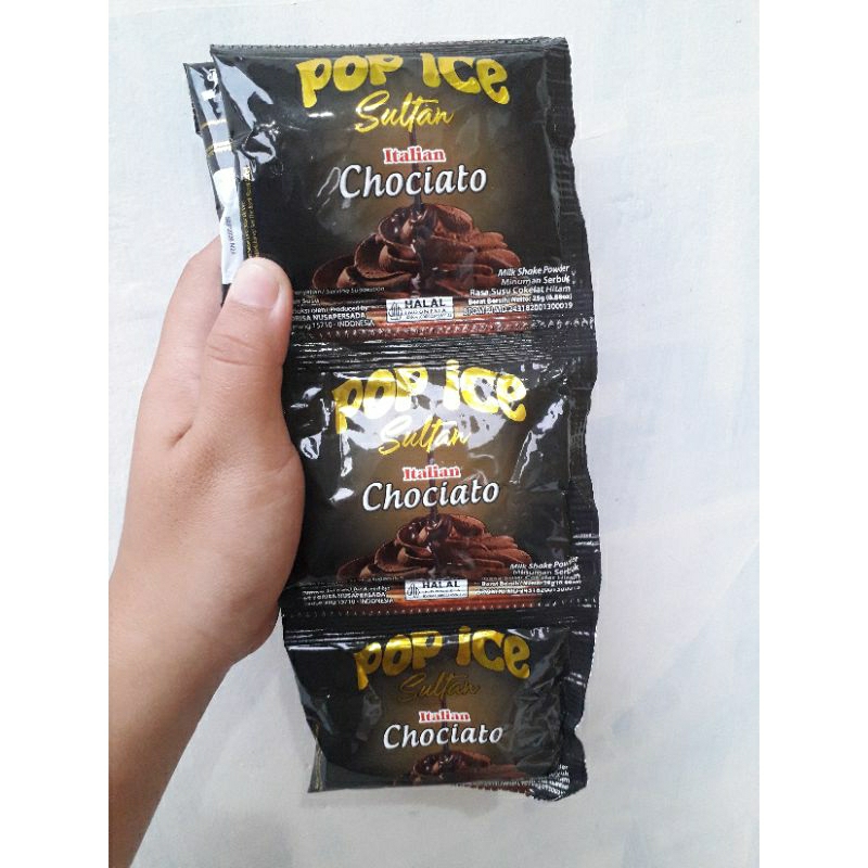 Jual Pop Ice Sultan italian machiato | Shopee Indonesia