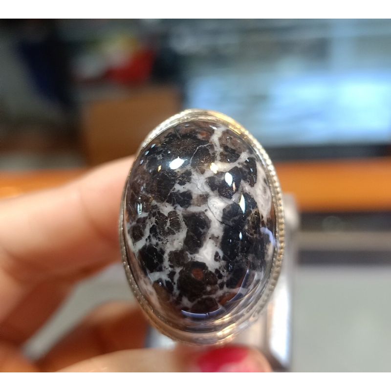 Jual Cincin Batu Badar besi Bima/NTB(NATURAL) | Shopee Indonesia