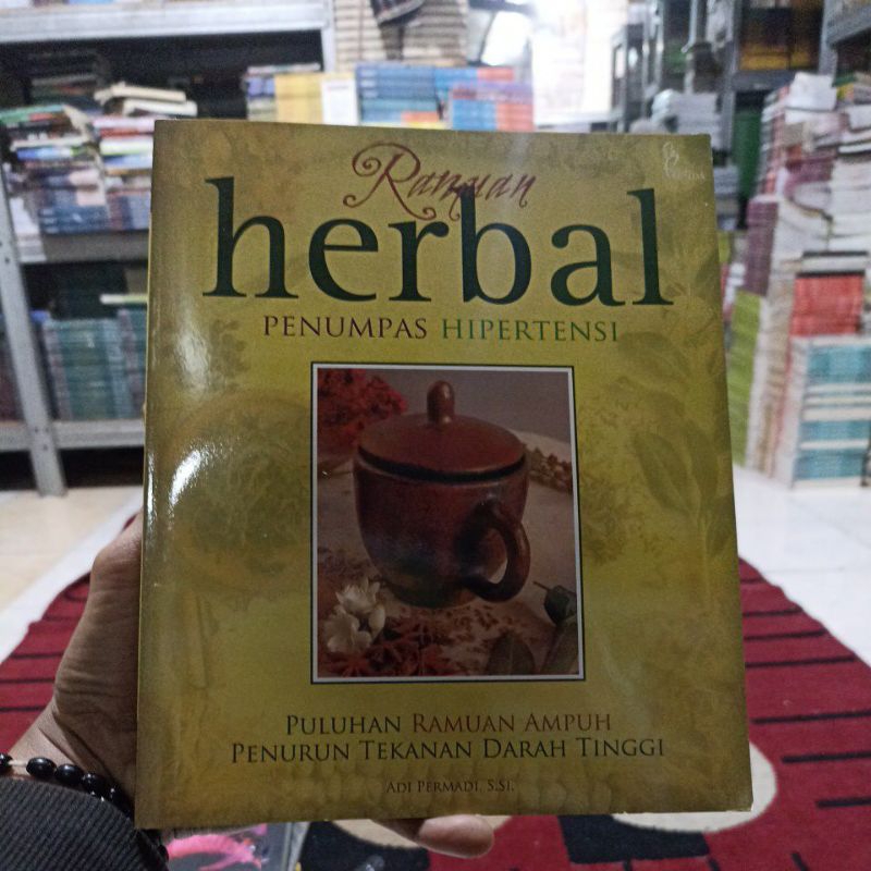Jual BUKU KESEHATAN / KEBUGARAN / RAMUAN HERBAL PENUMPAS HIPERTENSI / ORIGINAL | Shopee Indonesia