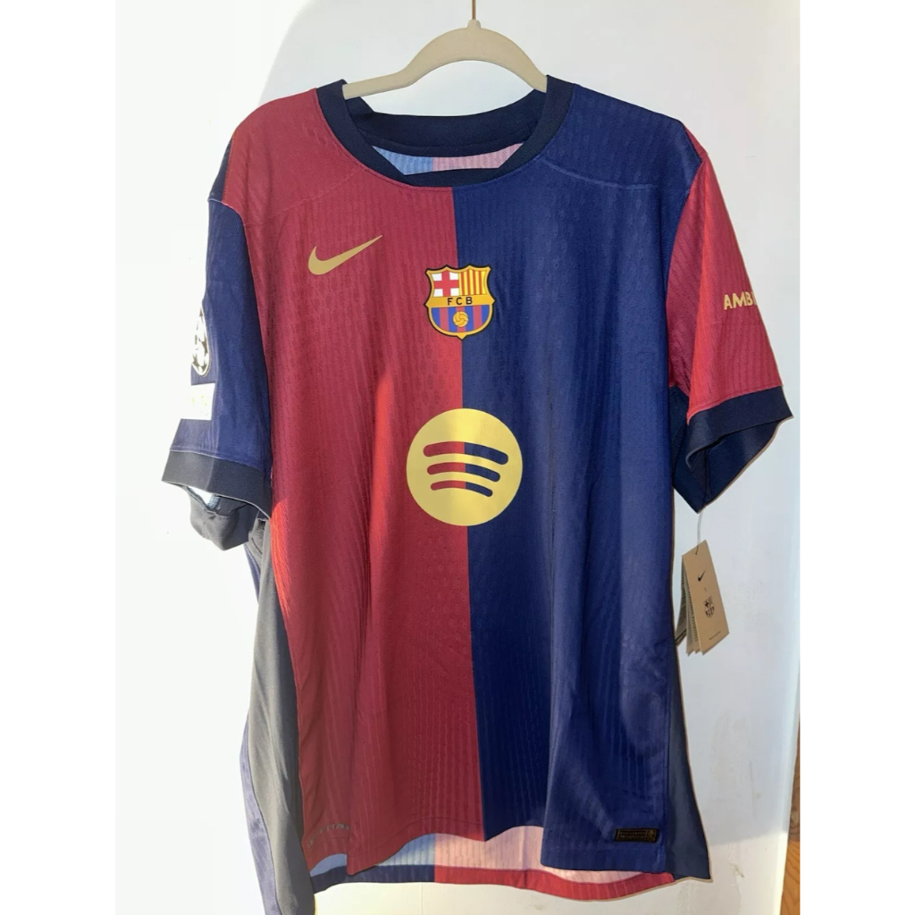Jual Jersey Barcelona Player Issue 2024 2025 Home Baju Bola Barca Pi ...
