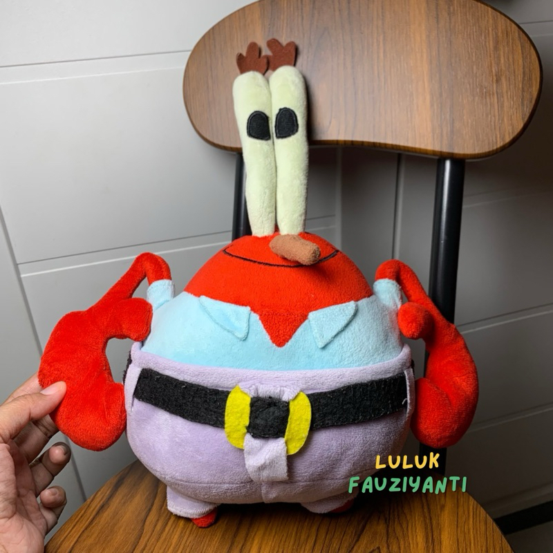 Jual Boneka Mr Crab Spongebob Squarepants Nickelodeon (Preloved ...