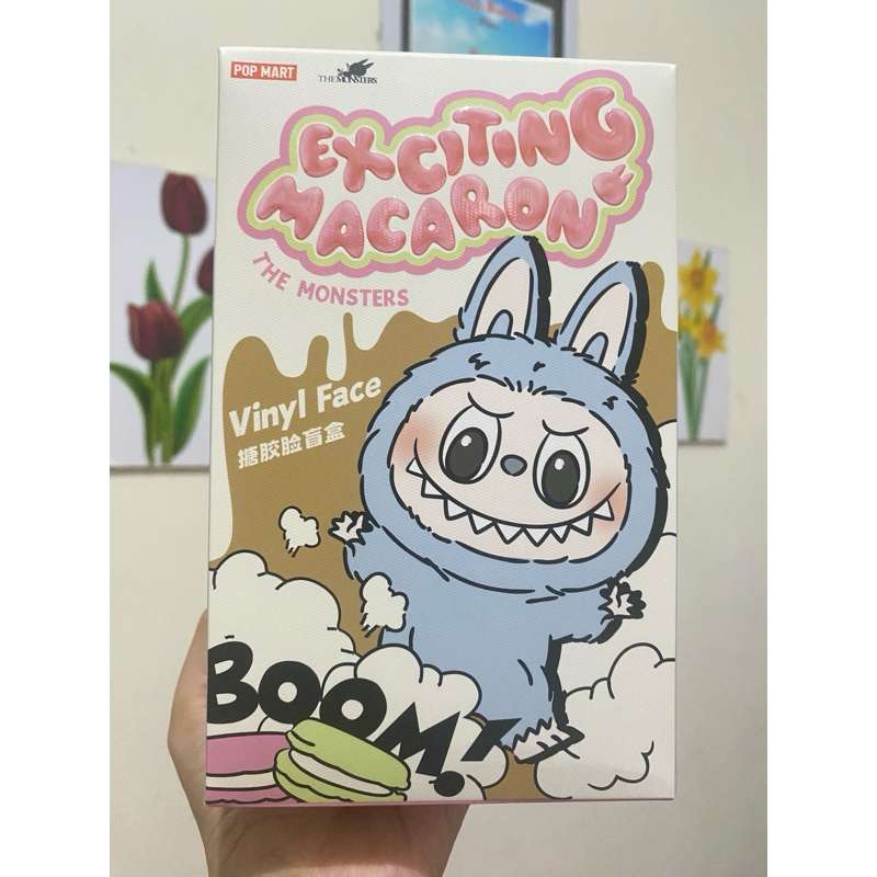 Jual [ORIGINAL] POP MART THE MONSTER - Exciting Macaron Vinyil Face ...