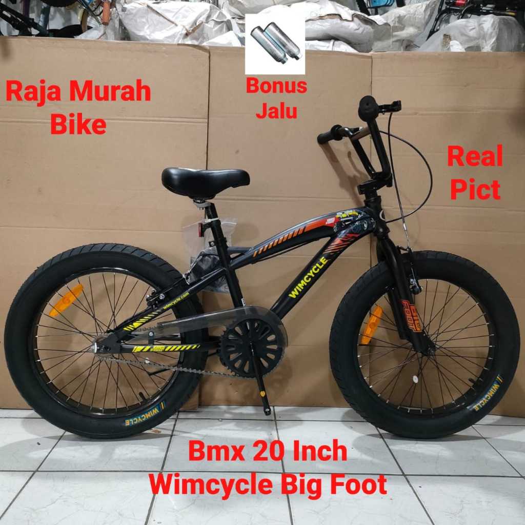 Jual Sepeda Anak Bmx Wimcycle Big Foot 20 Ban Jumbo Sepeda BMX 20 ...