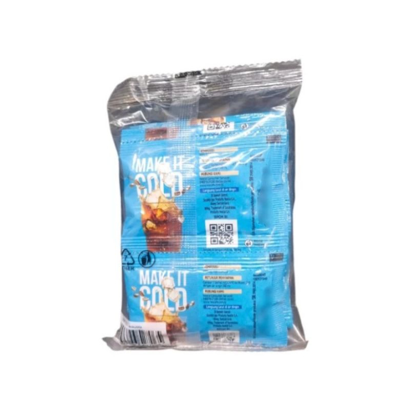 Jual 1 pack isi 10 sachet kopi nescafe ice roast americano 2 gram ...