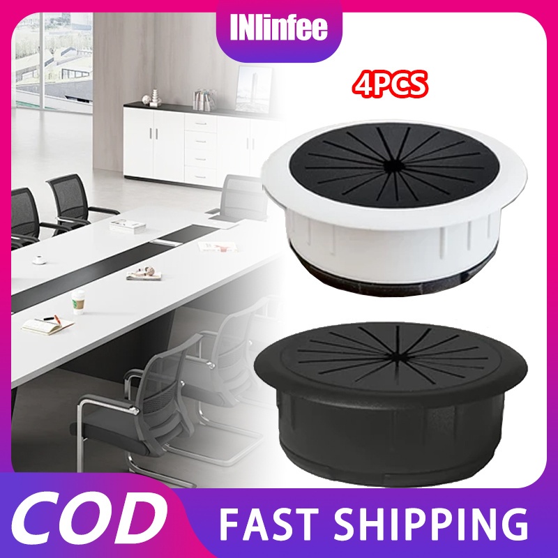 Jual Penutup Lubang Kabel Meja /Lubang Kabel Meja Komputer | Shopee ...