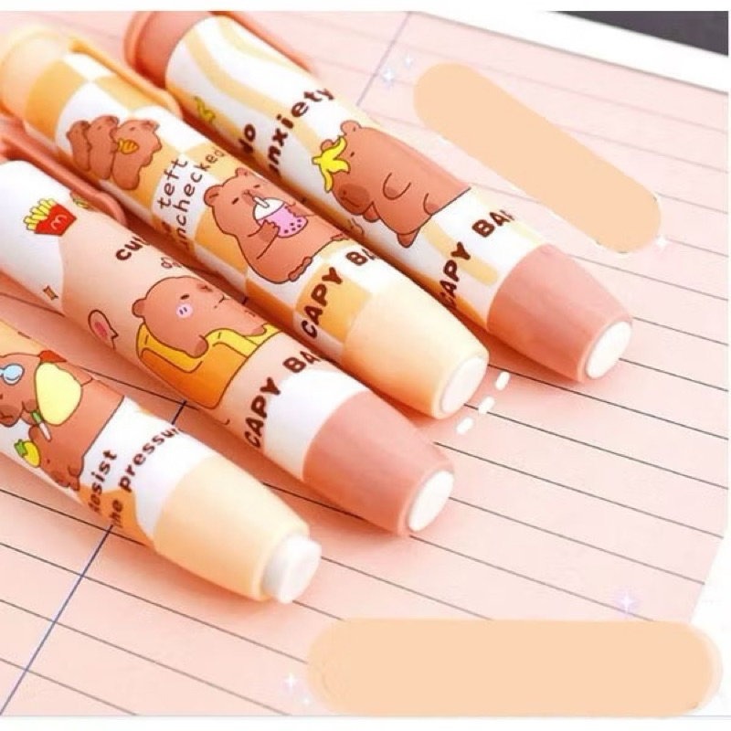 Jual PURPLE ER001 PENGHAPUS PENSIL MEKANIK CAPYBARA / MECHANICAL ERASER ...