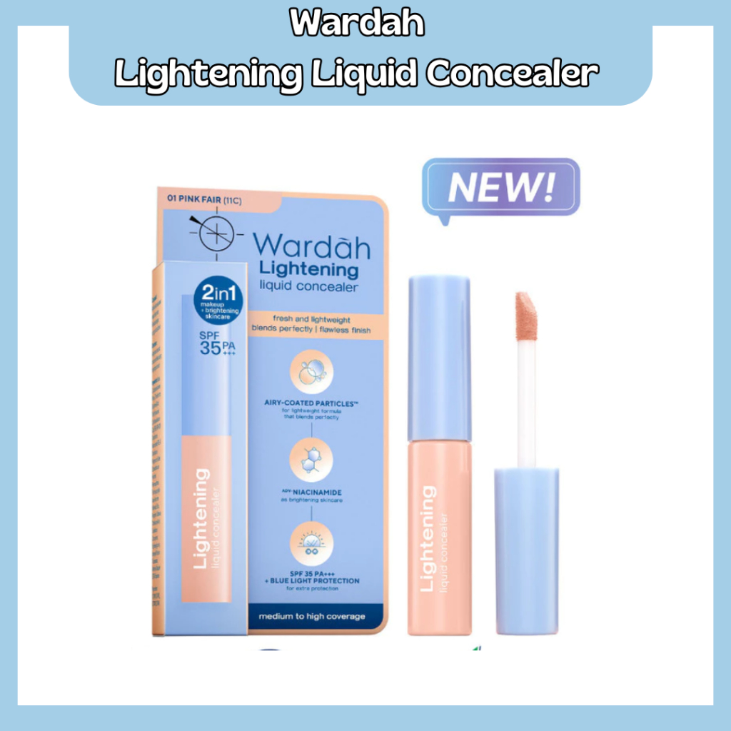 Jual Wardah Lightening Liquid Concealer 6g | Shopee Indonesia