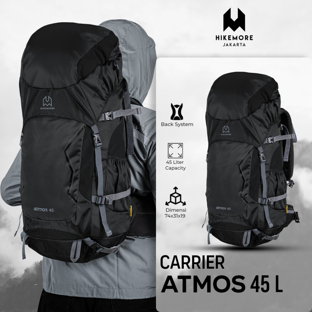 Jual Carrier Ransel Gunung Outdoor Hikemore Atmos 45 Lt Series Terbaru ...