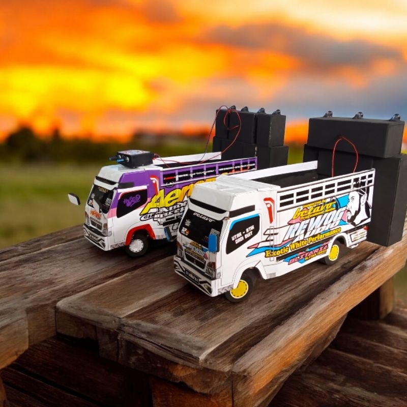 Jual MINIATUR TRUCK SOUND SYSTEM BREWOG AUDIO/MINIATUR SOUND SYSTEM ...