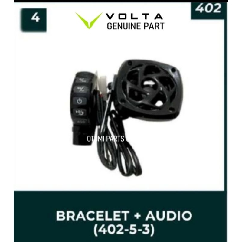 Jual VOLTA ORIGINAL - PORT USB & SOUND BOOSTER MOTOR VOLTA 402/VIRGO ...