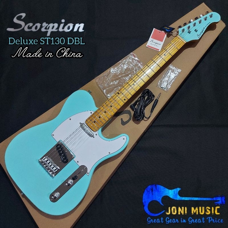 Jual Gitar Scorpion Telecaster Deluxe Series ST-130 ST130 Original ...