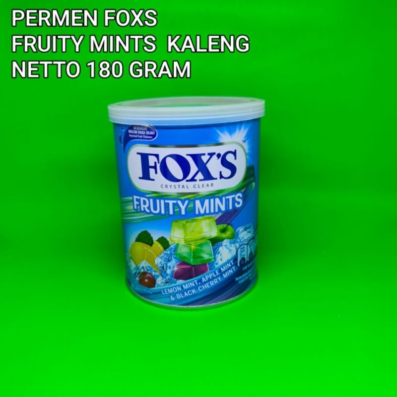 Jual PERMEN FOX'S RASA FRUITY MINTS KALENG 180 GRAM FOX CANDY FOX'S ...