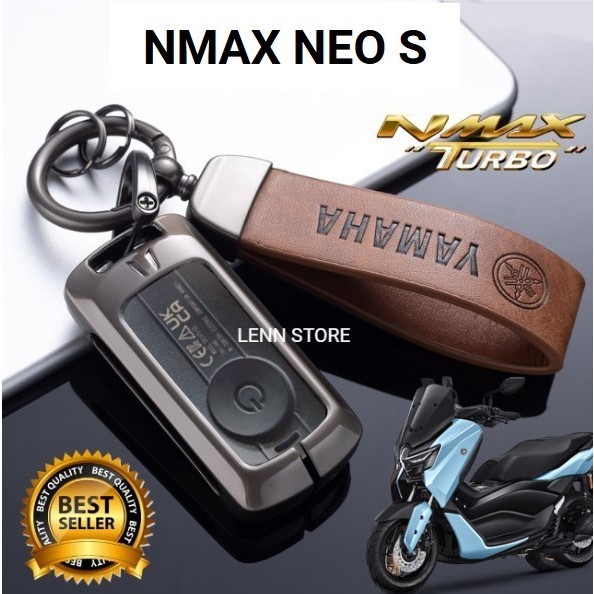 Jual Cover Sarung Kunci Remote Kulit Logam YAMAHA NMAX NEO S 2024 2025 ...