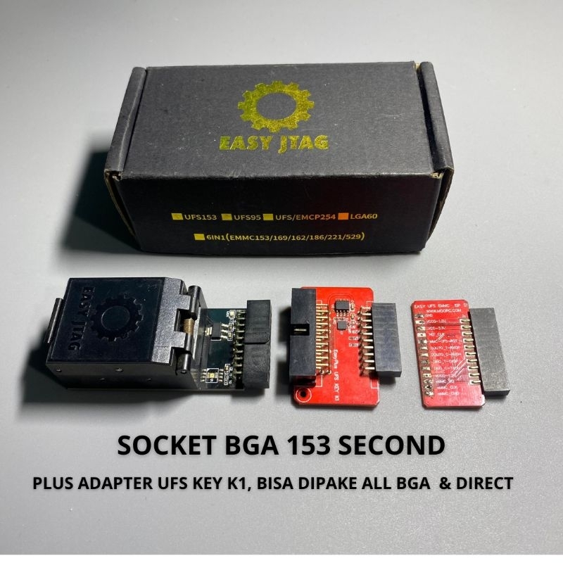 Jual SOKET UFS BGA 153 EASY JTAG PLUS | Shopee Indonesia