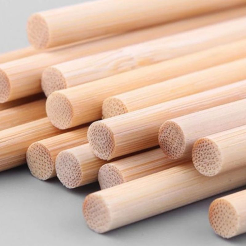 Jual stik bambu ukuran diameter 8mm_panjang 50cm/isi 20_bonus 2 ...