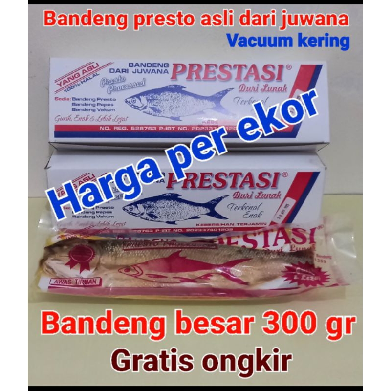Jual POO 99, Bandeng presto jumbo " Prestasi ", 100% halal, kemasan vacuum ( isi 1 ekor Bandeng ...