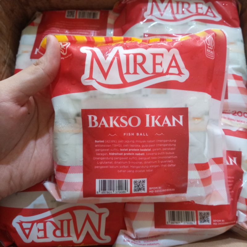 Jual Mirea Fish Ball Bakso Ikan 200g | Shopee Indonesia