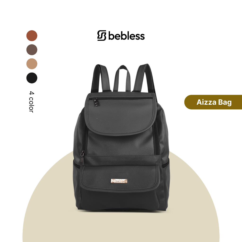 Jual BEBLESS AIZZA Tas Ransel Wanita Tahan Air Tas Sekolah Tas Laptop ...