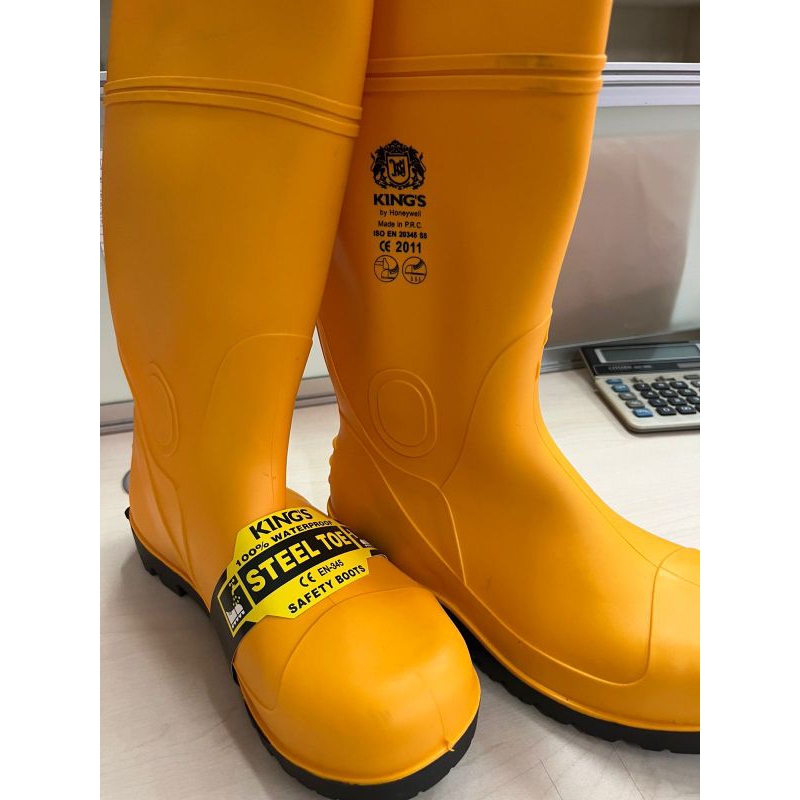Jual Sepatu Boot Kings Safety / Sepatu Safety Boots Kings / Sepatu Boot ...