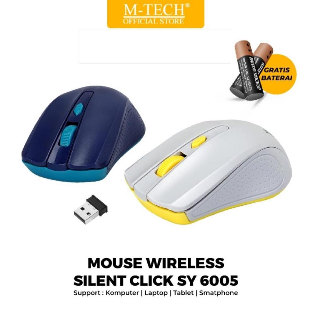 Jual M-Tech Wireless Mouse SY-6005 2.4Ghz | Shopee Indonesia