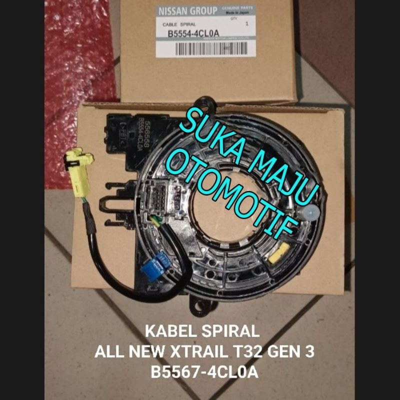 Jual KABEL CABLE SPIRAL KLAKSON NISSAN ALL NEW XTRAIL GEN 3 T32 B5567 ...