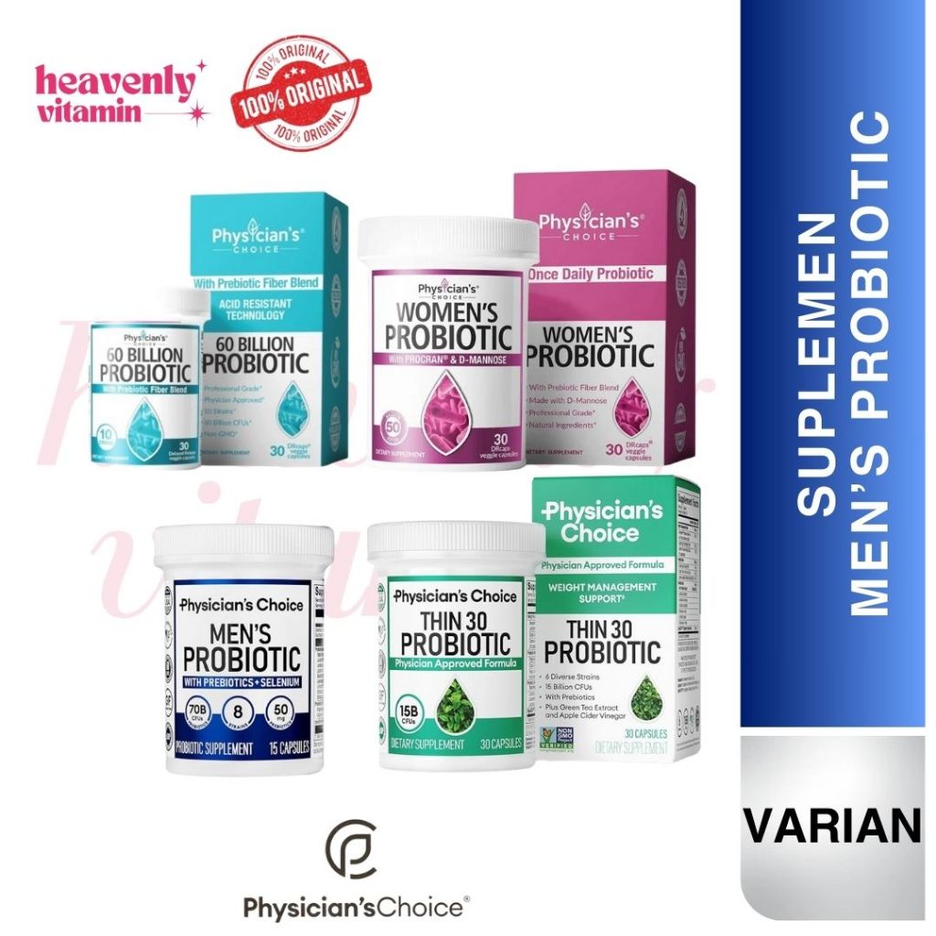 Jual Physician's Choice Probiotic 60 Billion CFU Men & Women 30 ...
