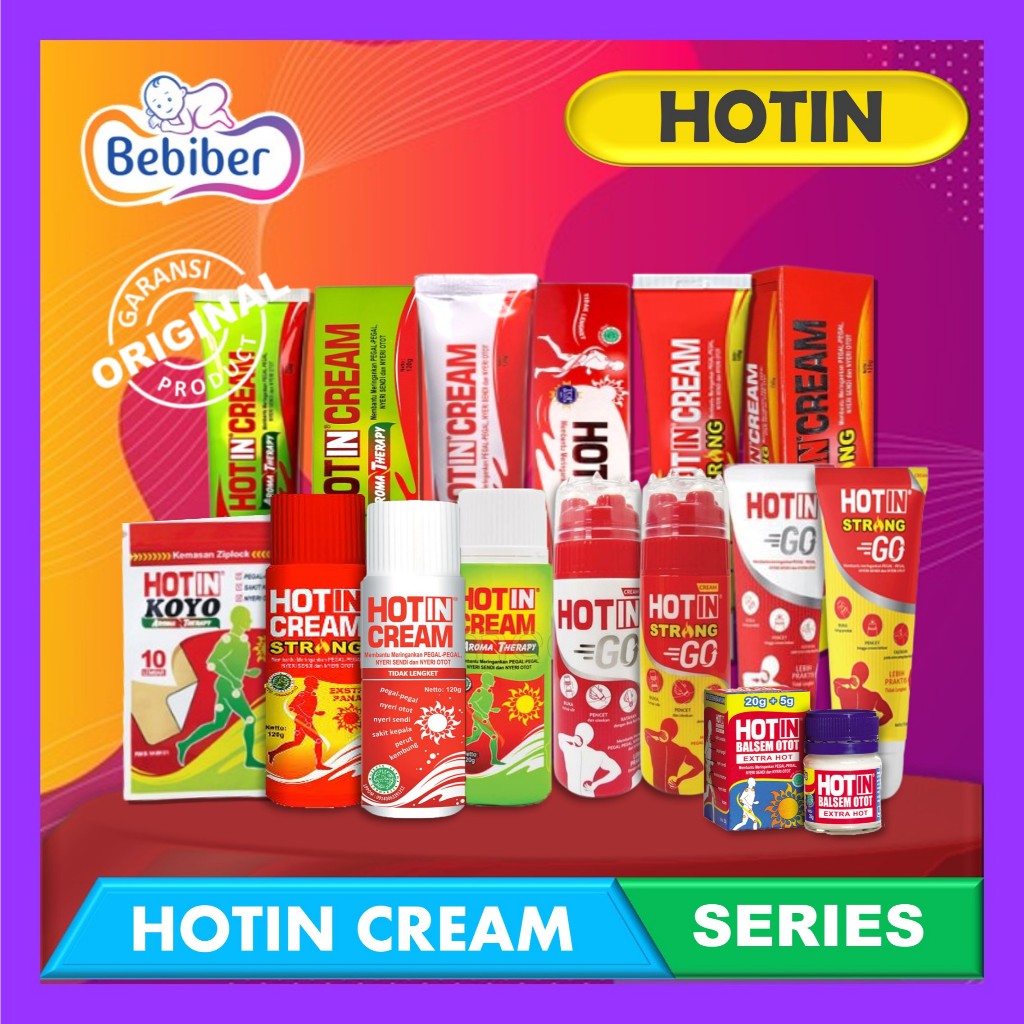 Jual Hotin Cream BOTOL & TUBE - Hotin Go - Koyo - Krim nyeri sendi ...