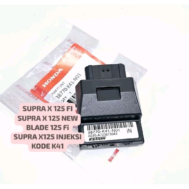 Jual ECU CDI ( K41 ) motor Honda Supra x 125 fi / Supra 125 new / Blade ...