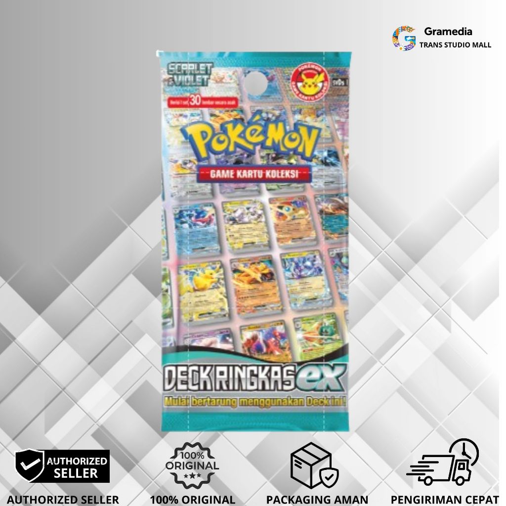 Jual Gramedia Bandung TSM - Pokemon Game Kartu Koleksi Scarlet & Violet - Deck Ringkas | Shopee ...
