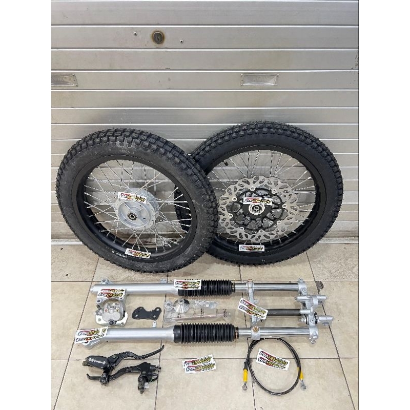 Jual Paket shock depan honda win paket ban set honda win semi trails ...