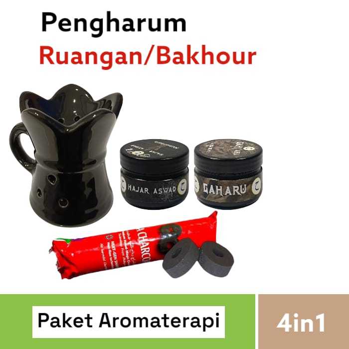Jual Promo Paket 4in1 Bukhur Hajar Aswad + Bukhur Gaharu Prapen Kramik+ ...