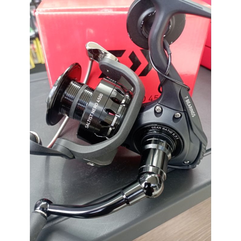 Jual Reel Daiwa SALTIST NERO 4500 | SALTWATER | ALUMINIUM BODY | ALAT ...