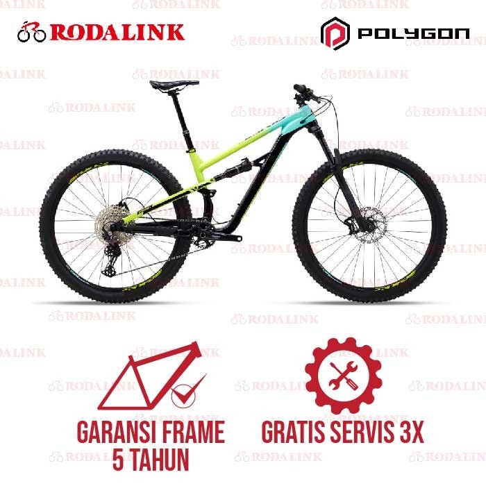 Jual Polygon Sepeda Gunung MTB Dual Suspension Siskiu T7 | Polygon ...