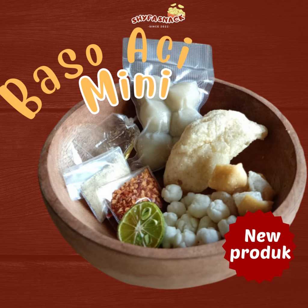 Jual BASO ACI MINI ISI 6 KHAS SHYFA SNACK | Shopee Indonesia