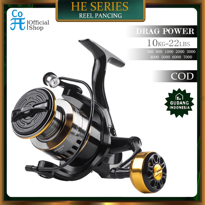 Jual Daido Reel COD Reel Pancing HE1000 - 7000 10 Kg/ Reel Pancing ...