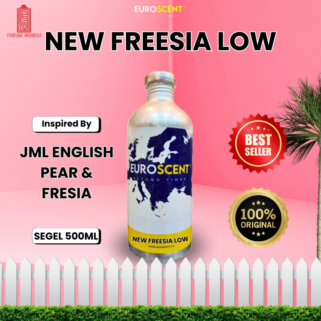 Jual bibit parfum NEW FREESIA LOW | EUROSCENT 500ML SEGEL | Shopee ...
