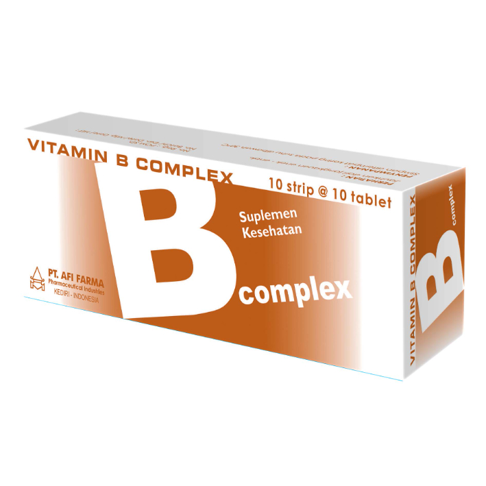 Jual VITAMIN B COMPLEX GENERIK 10 TABLET/STRIP | Shopee Indonesia
