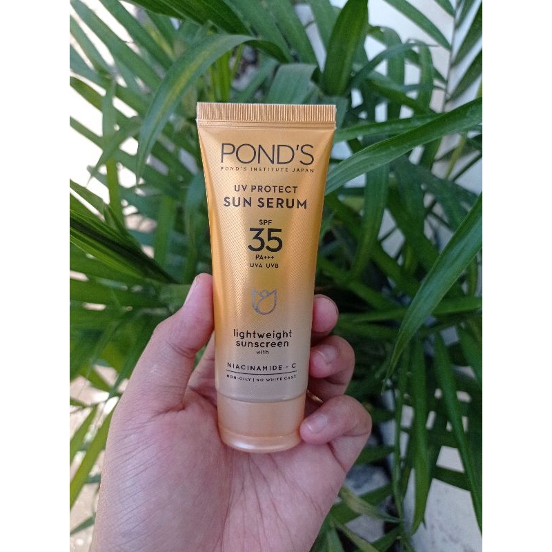 Jual Pond's Lightweight Sunscreen SPF 35 UVA UVACa++ 20ml | Shopee ...