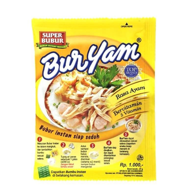 Jual BURYAM SUPER BUBUR 1 RENCENG ISI 10 (22gr) | Shopee Indonesia