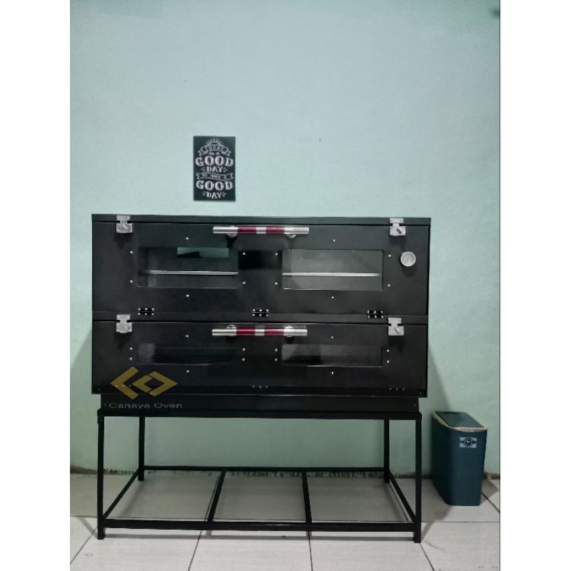 Jual oven gas ukuran 120x55 bahan collor bound, oven gas bahan hitam ...