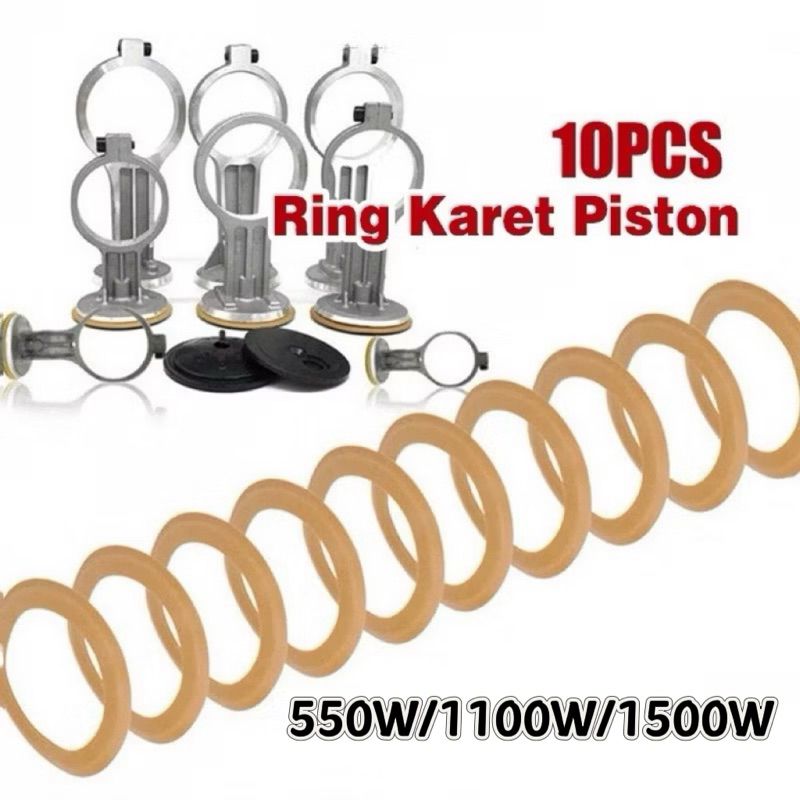 Jual 10PCS/SET Ring Karet Piston Pompa Insulasi Tanpa Minyak Untuk ...