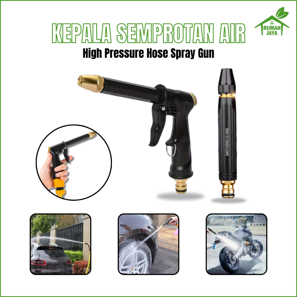 Jual RJO - Kepala Semprotan Air Cuci Mobil Motor High Pressure / Nozzle ...