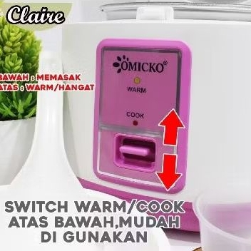 Jual Magic Com Omicko MC 101 Platinum 1,2 liter | Shopee Indonesia