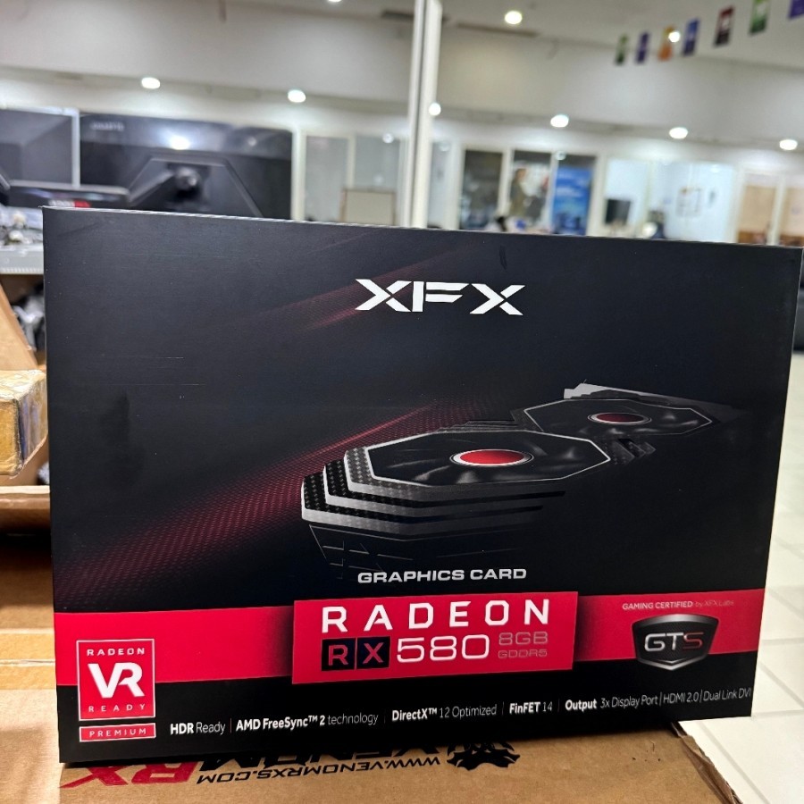 Jual XFX Radeon RX 580 8GB GDDR5 256Bit VGA RX580 | Shopee Indonesia