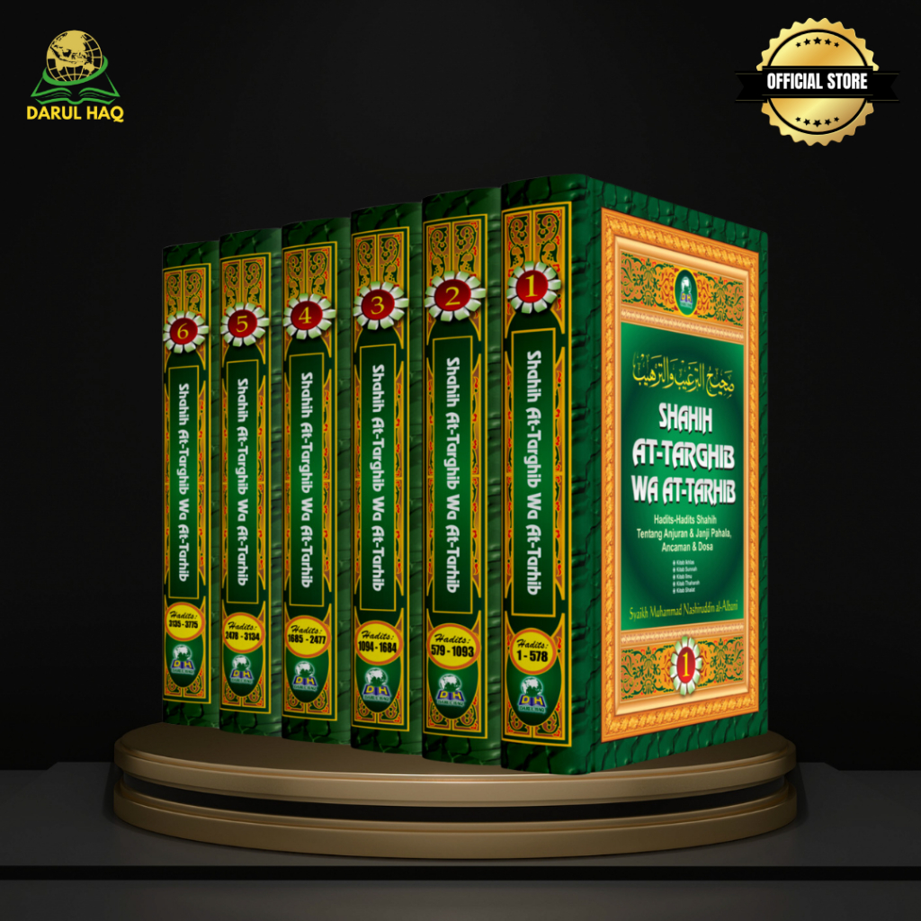 Jual Shahih At-Targhib wa At-Tarhib; Hadits-Hadits Tentang Anjuran dan Janji Pahala, Ancaman dan ...